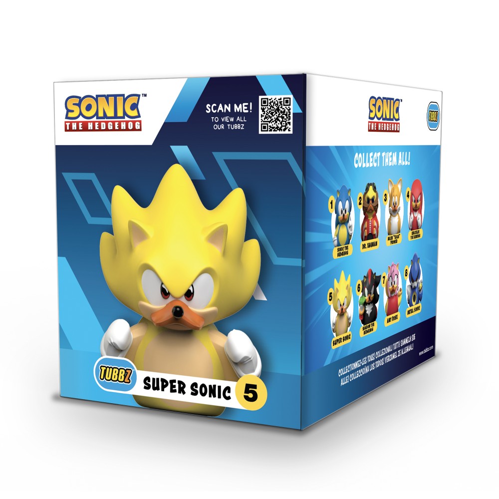 Super Sonic Boxed Edition TUBBZ Duck - Collectomania